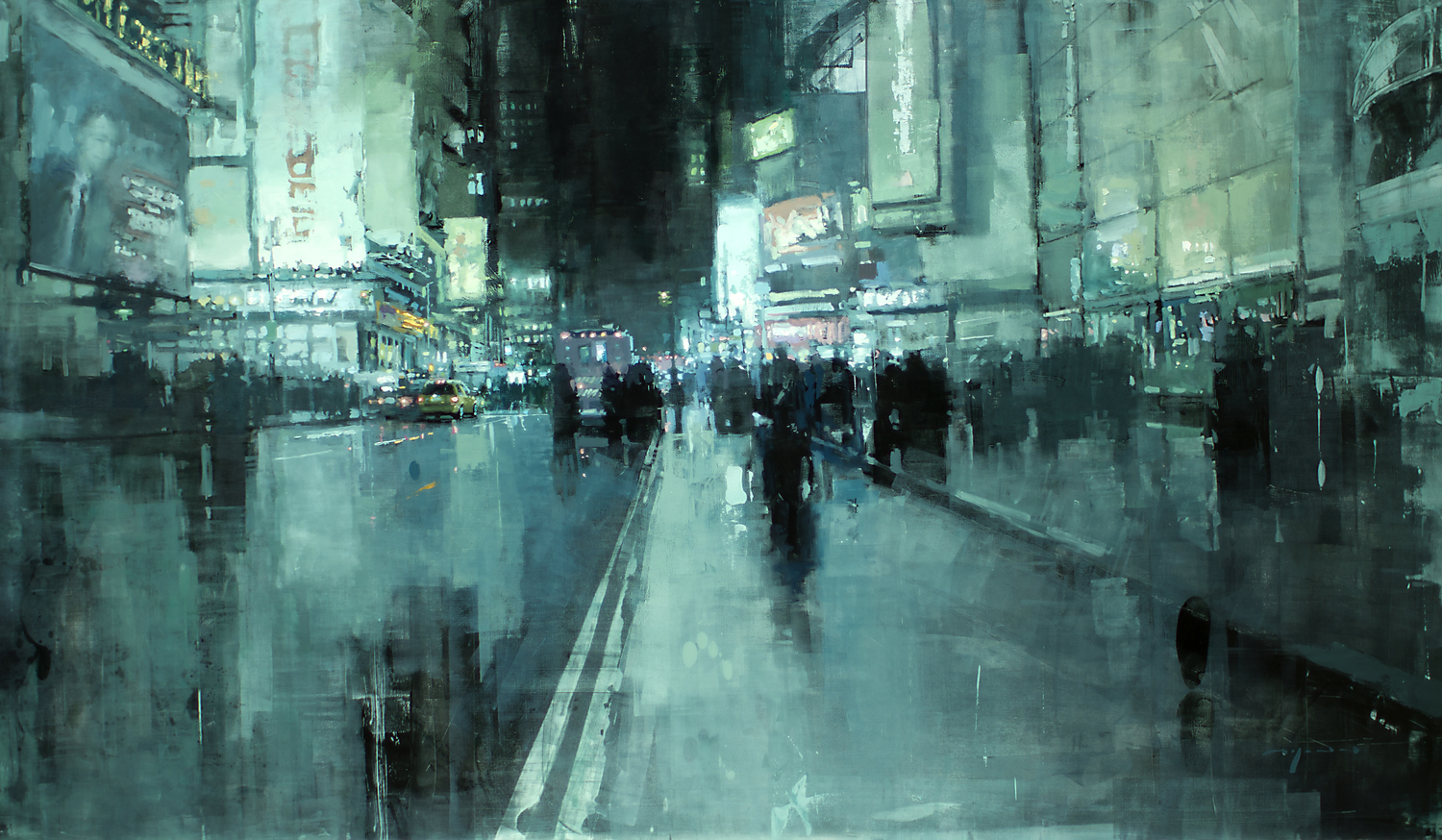 Jeremy Mann - Cityscapes - Opera impressionista
